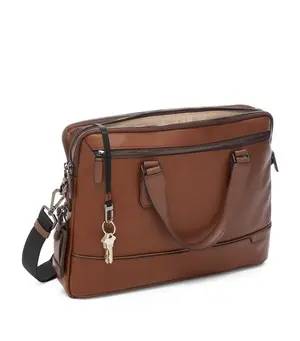 Tumi Harrison Leather Briefcase