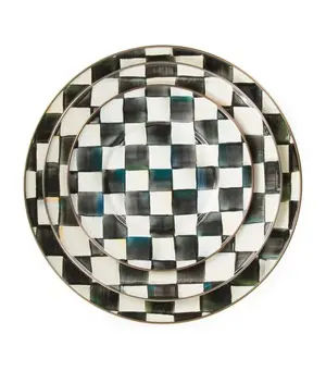 MACKENZIE-CHILDS Courtly Check Salad Plate