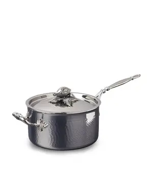 RUFFONI Opus Prima Saucepan With Lid - Metallic