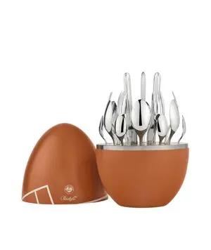 Christofle X Roland-garros Mood 24-piece Canteen