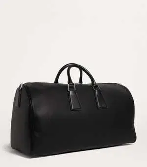Sandro Coated Canvas Weekend Bag - Black