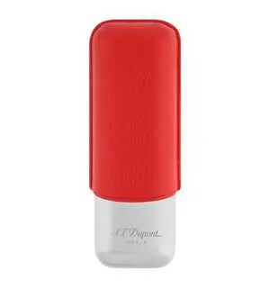 S.t. Dupont Calf Leather 2-cigar Case