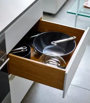 JOSEPH JOSEPH Space Non-stick Folding Handle Wok