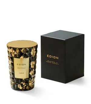 EDION Cello Suite No.7 Wood Harmony Candle - Gold