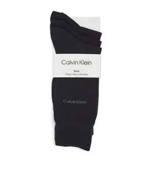 Calvin Klein Calvin Klein Cotton-Blend Ankle Socks Navy