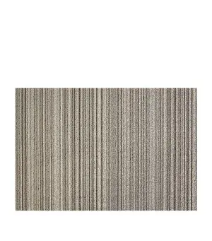CHILEWICH Skinny Stripe Shag Doormat - Neutral