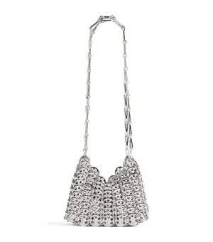 Rabanne Chainmail Nano Bag - Silver