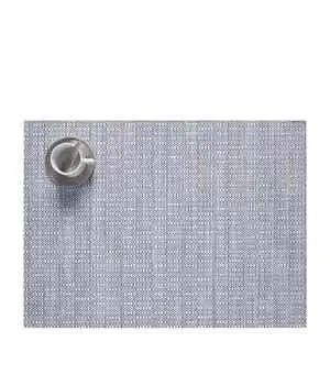 CHILEWICH Thatch Rectangular Placemat Pebble - Blue