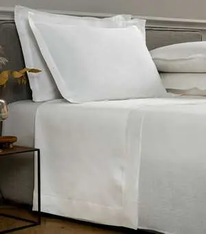 Frette Divine Super King Flat Sheet Set - White
