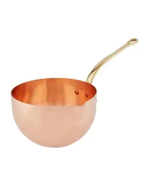 RUFFONI Historia Hammered Copper Zabaglioni Pan - Metallic