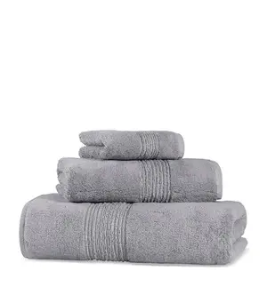 HAMAM Organic Cotton Galata Bath Towel - Grey