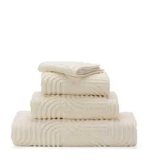 ABYSS & HABIDECOR Egyptian Cotton Olly Face Cloth - Ivory