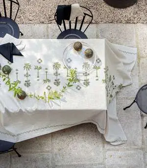 ALEXANDRE TURPAULT Barbade Tablecloth