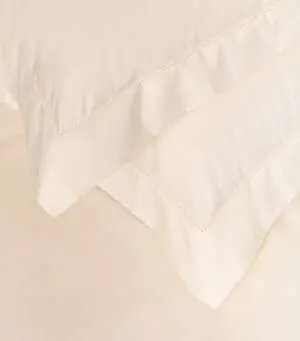 Harrods Cadogan Super King Flat Sheet - Ivory