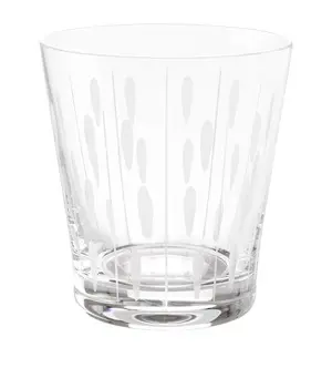 Lalique Crystal Lotus Drop Tumbler - Clear