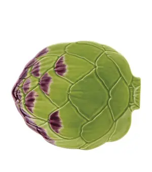 BORDALLO PINHEIRO Artichoke Bread Plate - Green