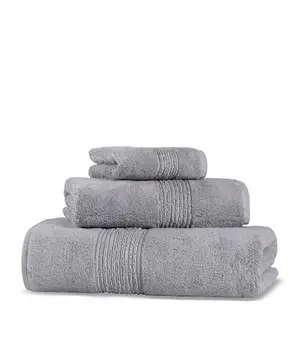HAMAM Organic Cotton Galata Guest Towel - Grey