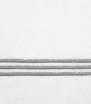 PRATESI Tre Righe Bath Sheet - Grey