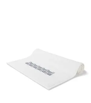 Frette Basket Weave Bath Mat - Blue