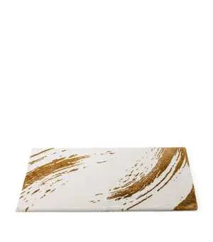 ABYSS & HABIDECOR Egyptian Cotton-blend Fortuny Bath Mat - Gold