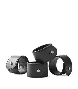 Ralph Lauren Wyatt Napkin Rings - Black