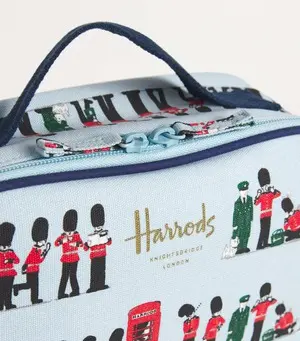 Harrods King's Guard Printed Lunch Bag - Navy