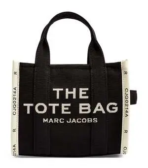 Marc Jacobs Mini Jacquard Tote Bag - Black | Editorialist