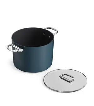 JOSEPH JOSEPH Space Non-stick Folding Handle Stock Pot And Lid - Blue