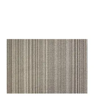CHILEWICH Skinny Stripe Shag Utility Mat - Neutral