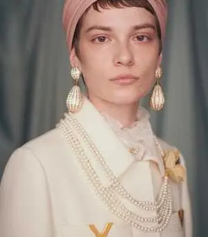 Valentino Garavani Crystal Clip-on Drop Earrings
