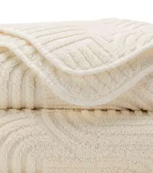 ABYSS & HABIDECOR Egyptian Cotton Olly Hand Towel - Ivory