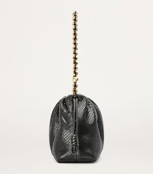 Loewe Medium Flamenco Snakeskin Shoulder Bag
