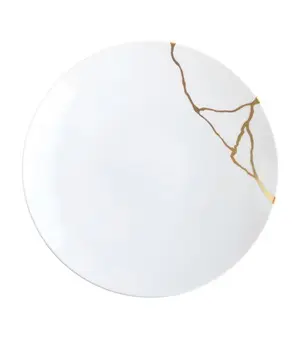 Bernardaud Set Of 12 Kintsugi Dinner Plates