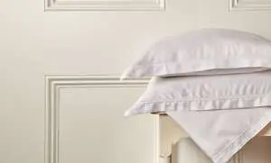 Harrods Silk Cotton Super King Fitted Sheet
