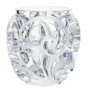 Lalique Grand Tourbillons Vase - Clear