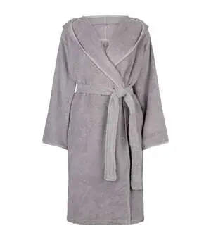 UCHINO Zero Twist Hooded Bathrobe - Grey