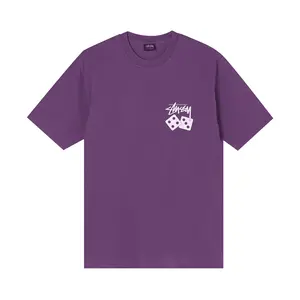 StÜssy Dice Pigment Dyed Tee - Purple