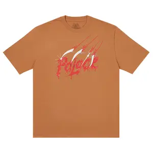 PALACE Scratchy T-shirt 'melted Sugar - Orange