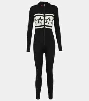 Perfect Moment Apres Team Striped Wool Ski Suit