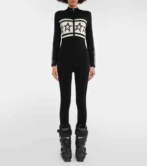 Perfect Moment Apres Team Striped Wool Ski Suit