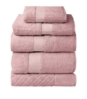 YVES DELORME Étoile Face Cloth Pink