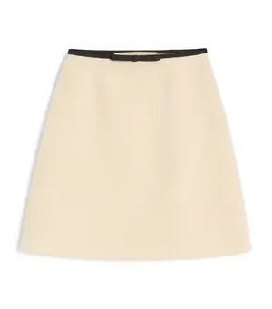 Valentino Garavani Wool-blend Mini Skirt