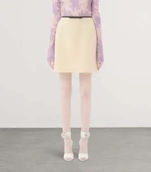 Valentino Garavani Wool-blend Mini Skirt