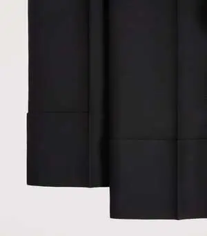 Valentino Garavani Virgin Wool-silk Trousers