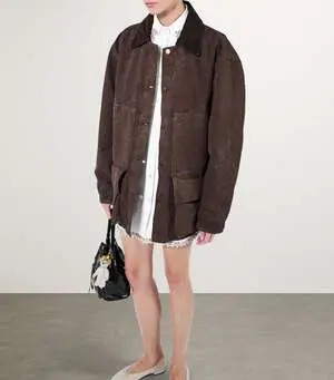 Prada Shearling-trim Barn Jacket