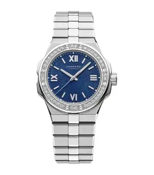 Chopard Stainless Steel And Diamond Alpine Eagle Watch - Silver