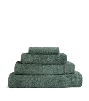 ABYSS & HABIDECOR Super Pile Face Towel - Green
