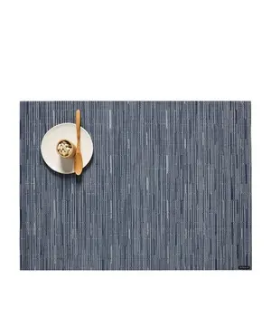 CHILEWICH Bamboo Rectangular Placemat Blue