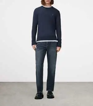ALLSAINTS Mode Wool Sweater - Blue