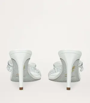 Rene Caovilla Embellished Chandelier Mules 80